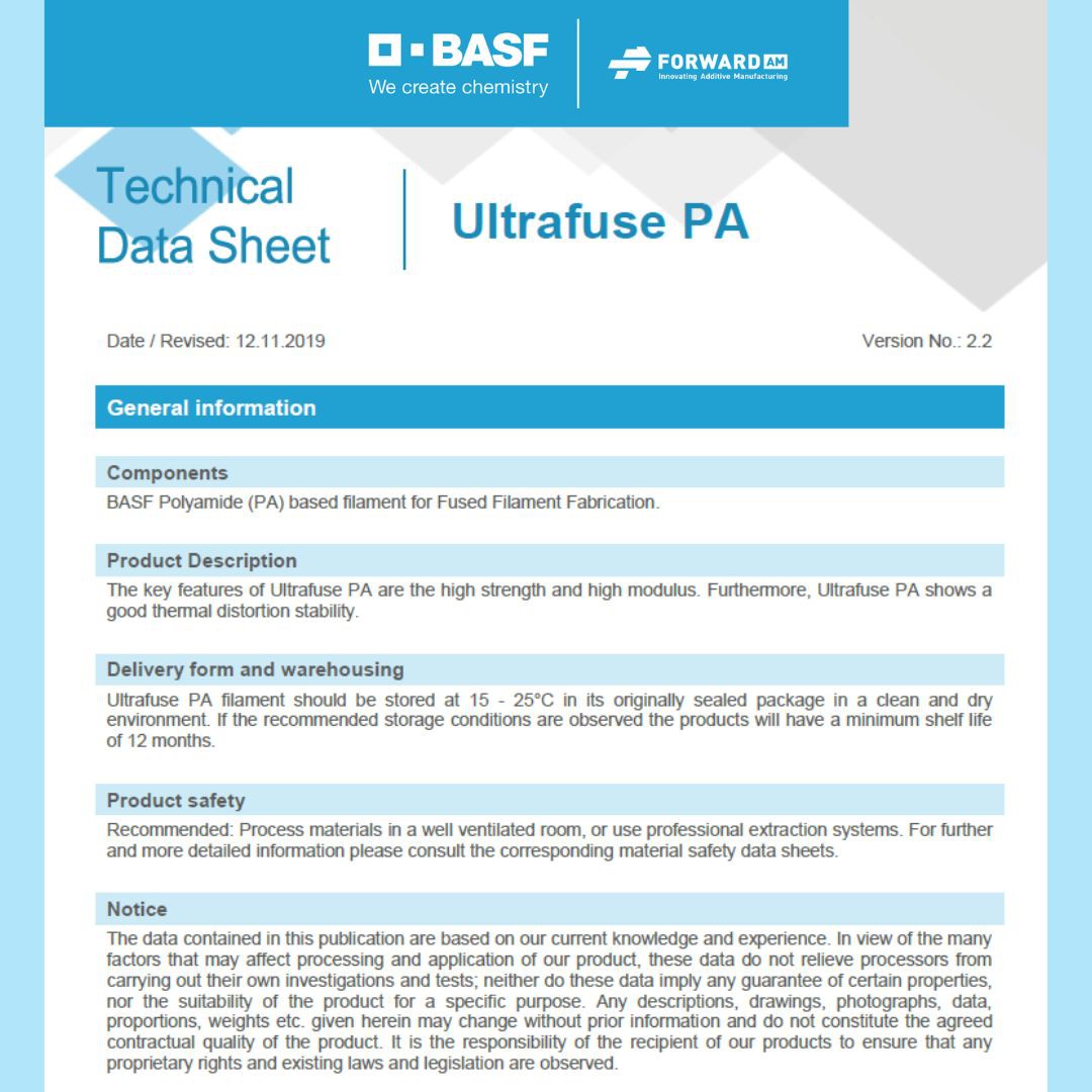 Filamento BASF Ultrafuse® PA - Cubo3D :: Insumos e equipamentos para ...