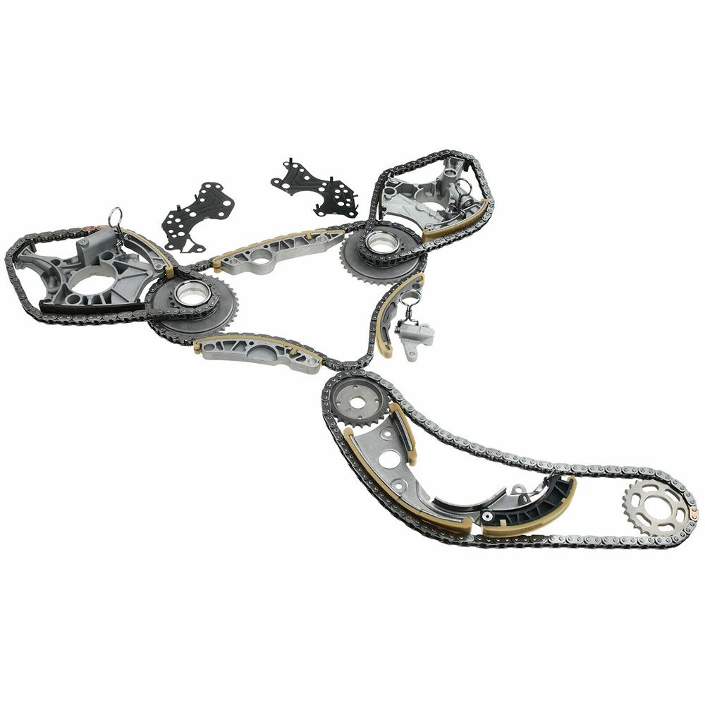 Kit Corrente Comando Distribuição Do Motor Audi A4 A6 3.2 V6 DOHC 2005 ...