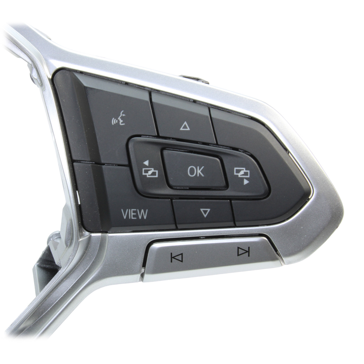 Botão Comando Som Volante Com Moldura Aro - Volkswagen Nivus Golf ...