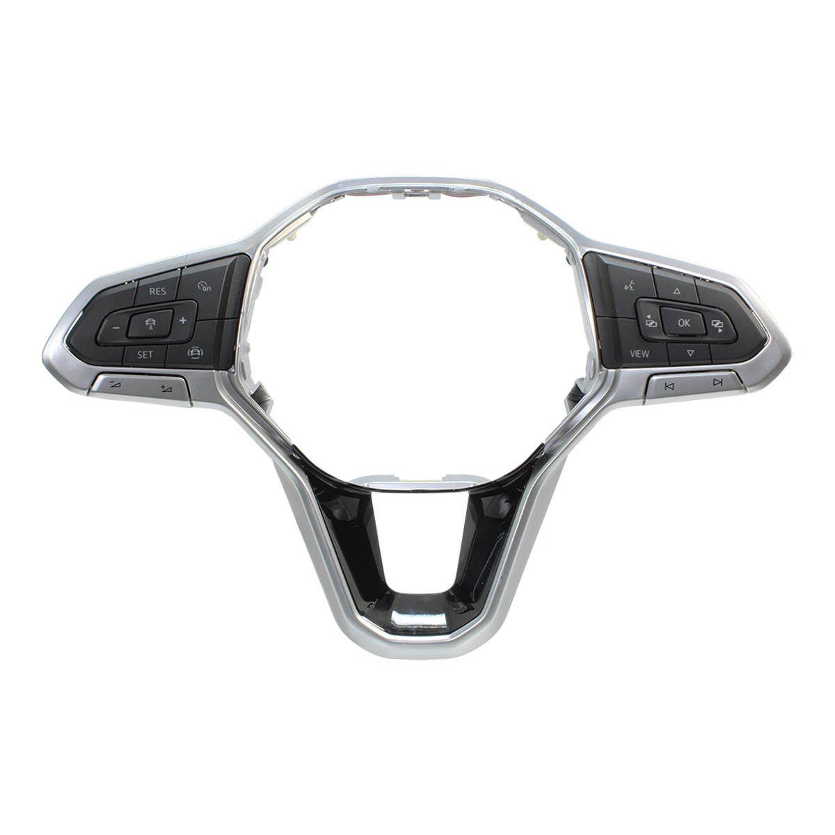 Botão Comando Som Volante Com Moldura Aro - Volkswagen Nivus Golf ...