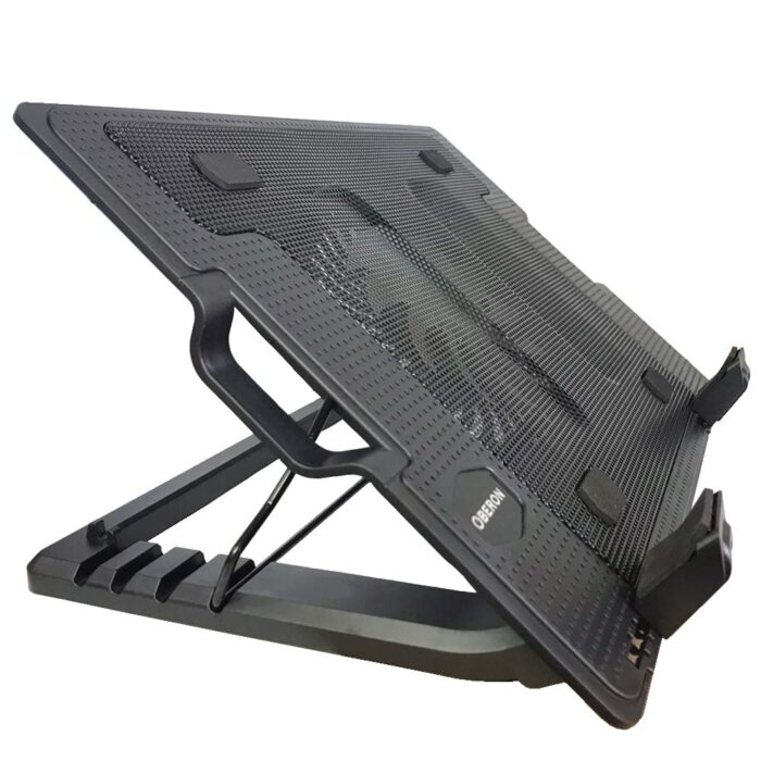 Base para Notebook de 9 a 17" Preto Regulagem Altura c/1 Cooler Led ...