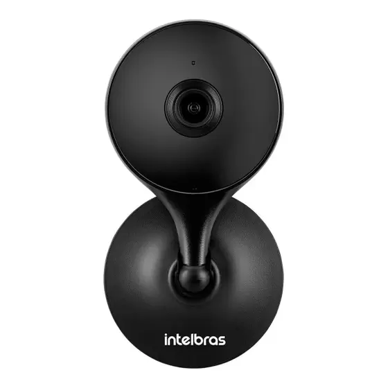 Câmera Smart Interna IMX C Preta Intelbras Full HD Super Wide Wi-Fi 2 ...