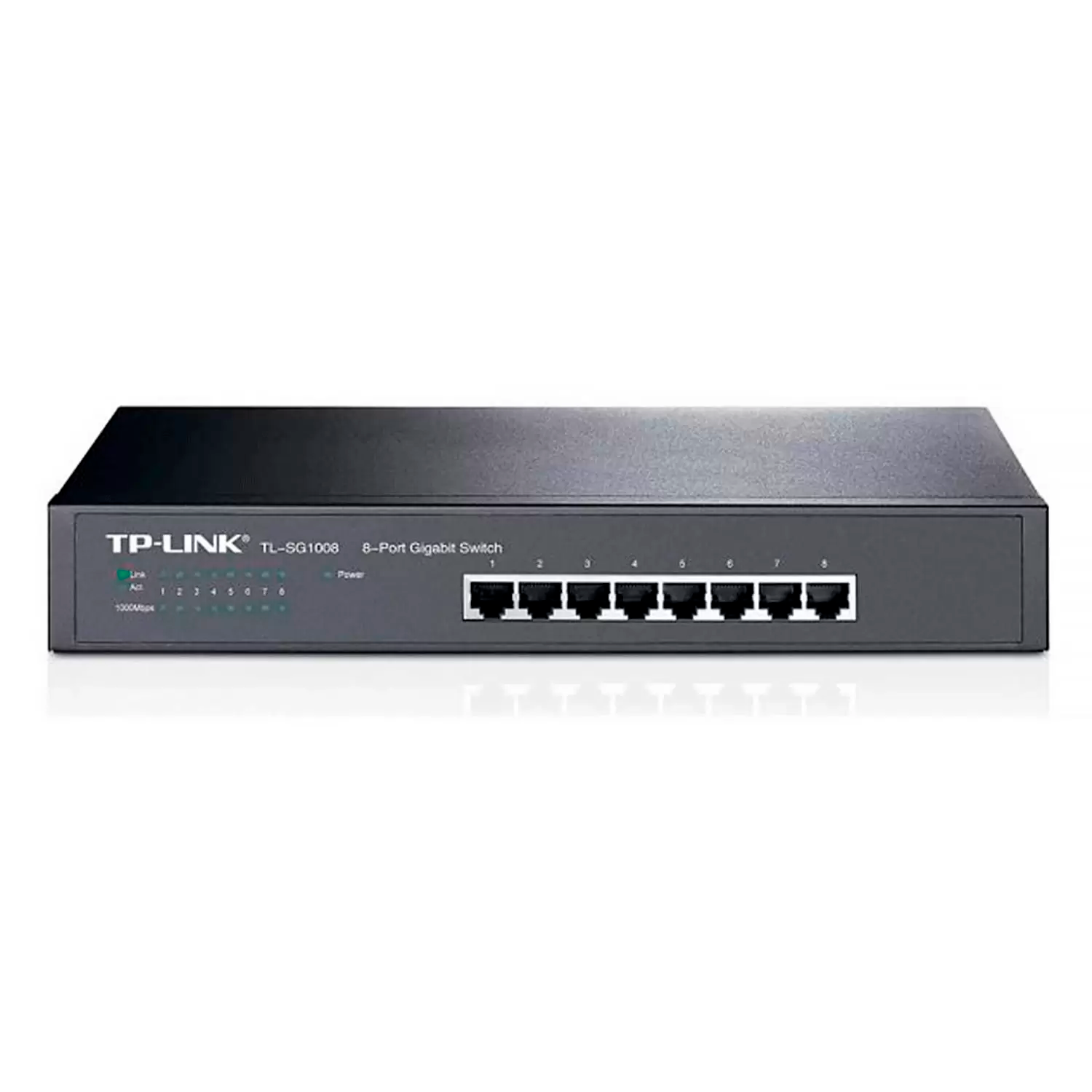 Switch para Rack 8 Portas Gigabit 10/1000 Bivolt TL-SG1008 TP-Link ...