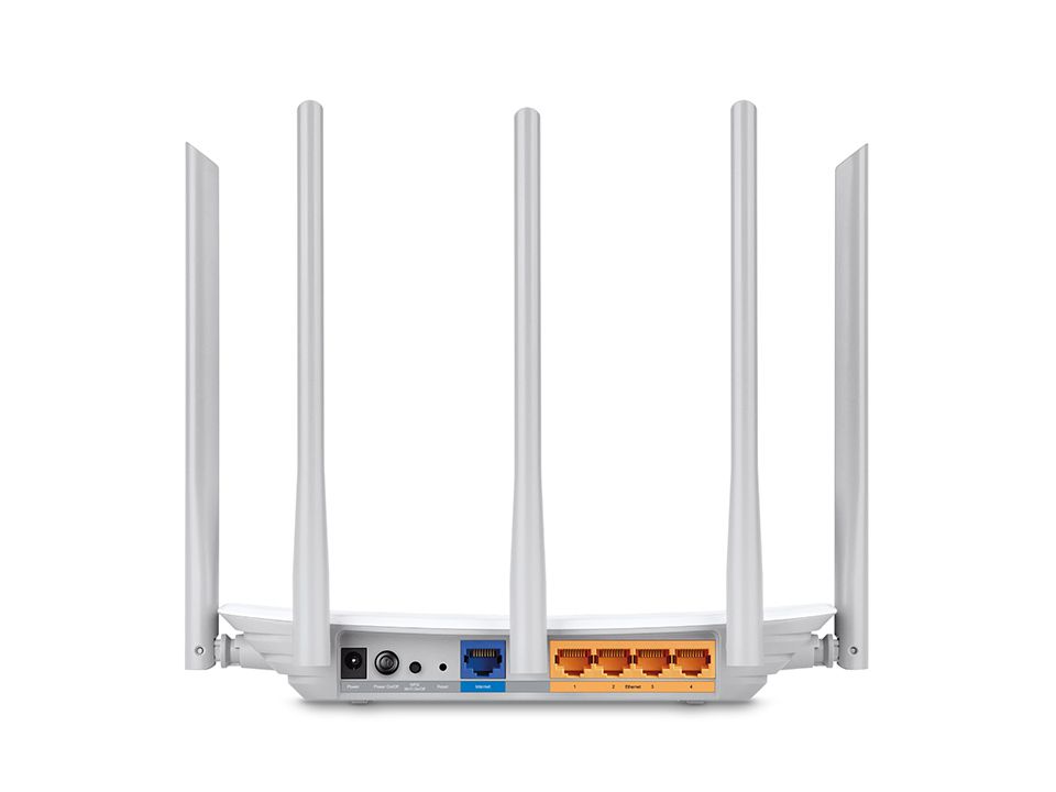 Roteador Wireless TP-Link 5 Antenas Dual Band AC 1350 450/867Mbps ...