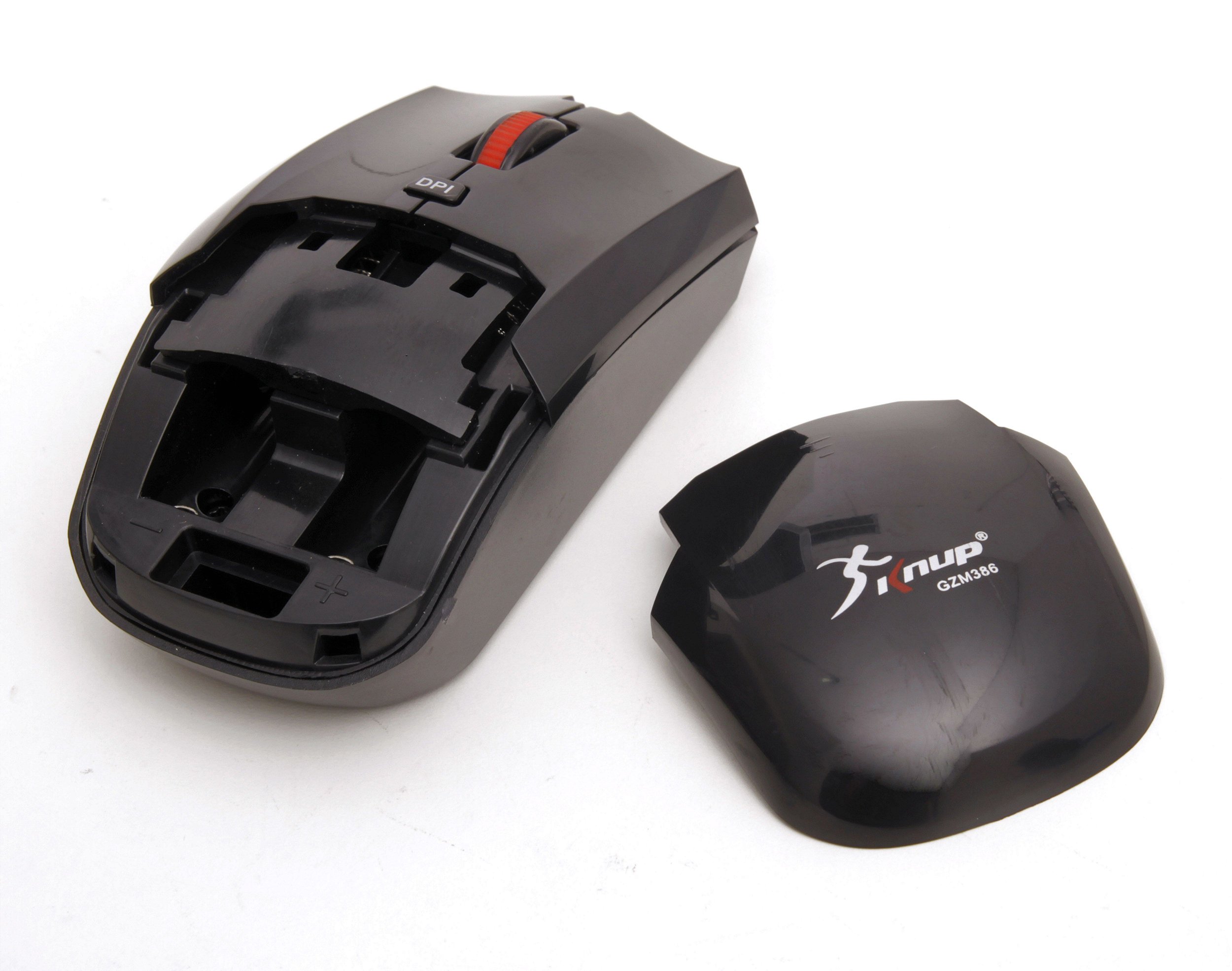 Mouse Sem Fio USB Ótico 1600dpi 10M GZM-386 KNUP - Cia da Informática ...