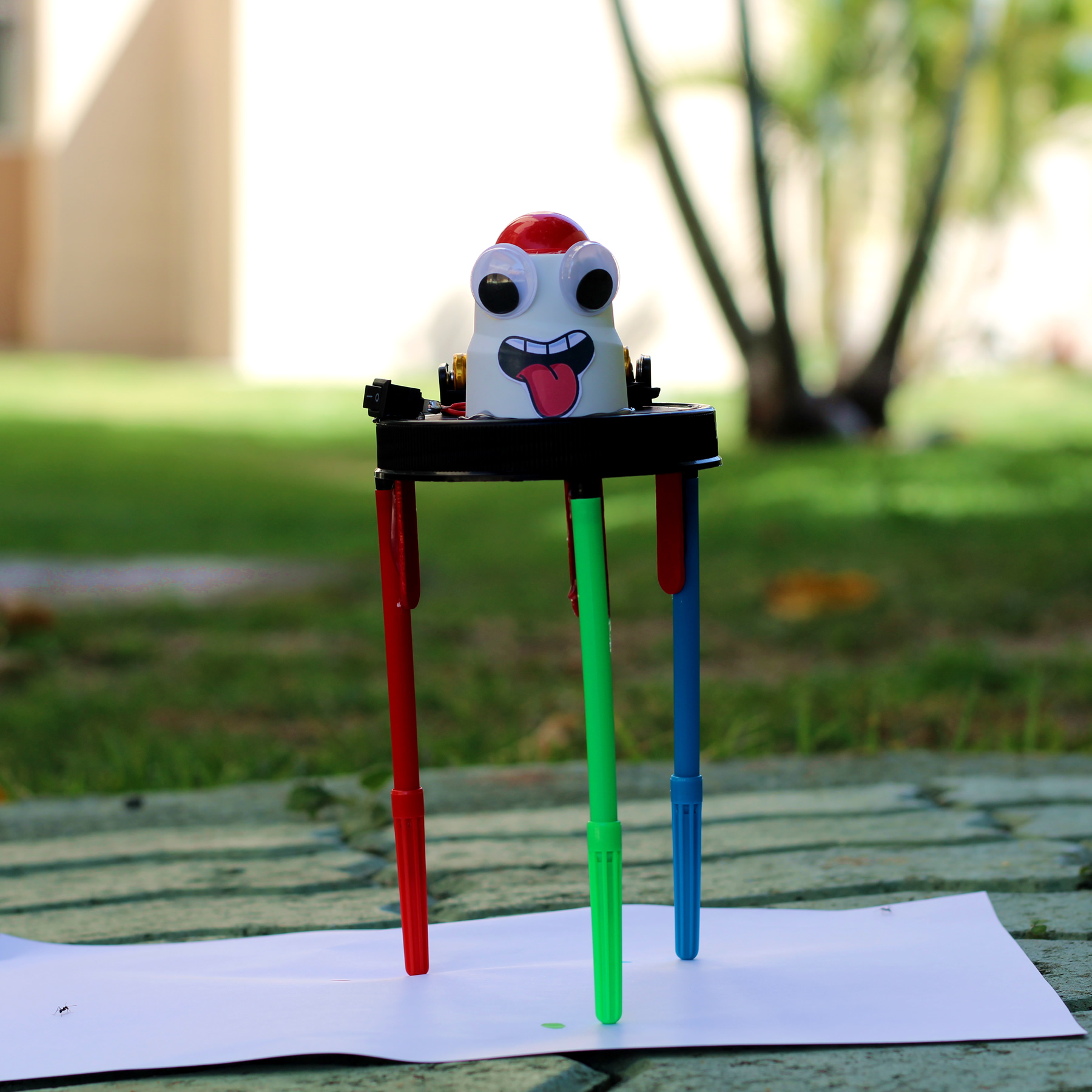 Robô Rabiscador DIY - Kit Robótica Educação Maker - Robótica ...