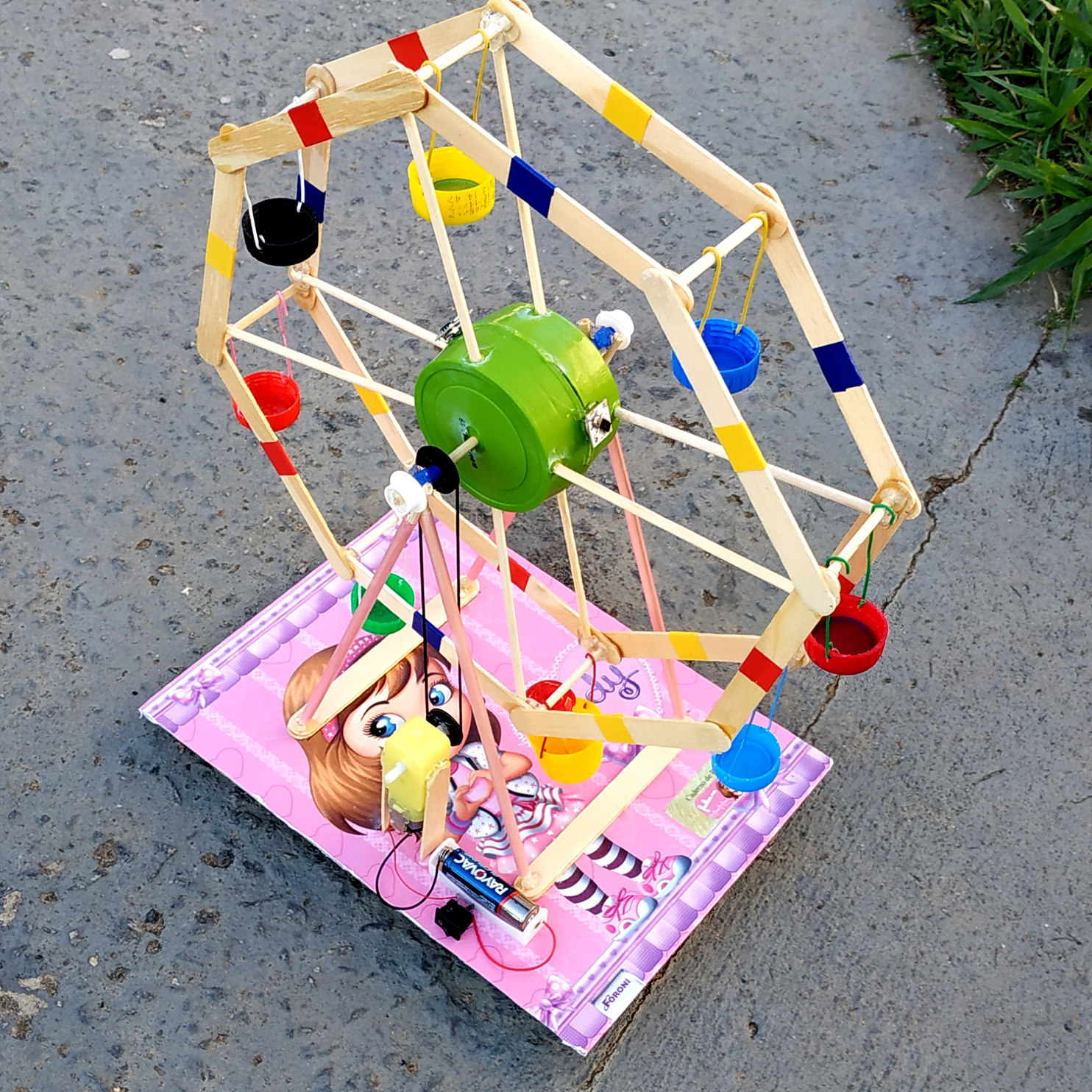 Roda Gigante DIY - Kit Robótica Parque de Diversões - Robótica ...