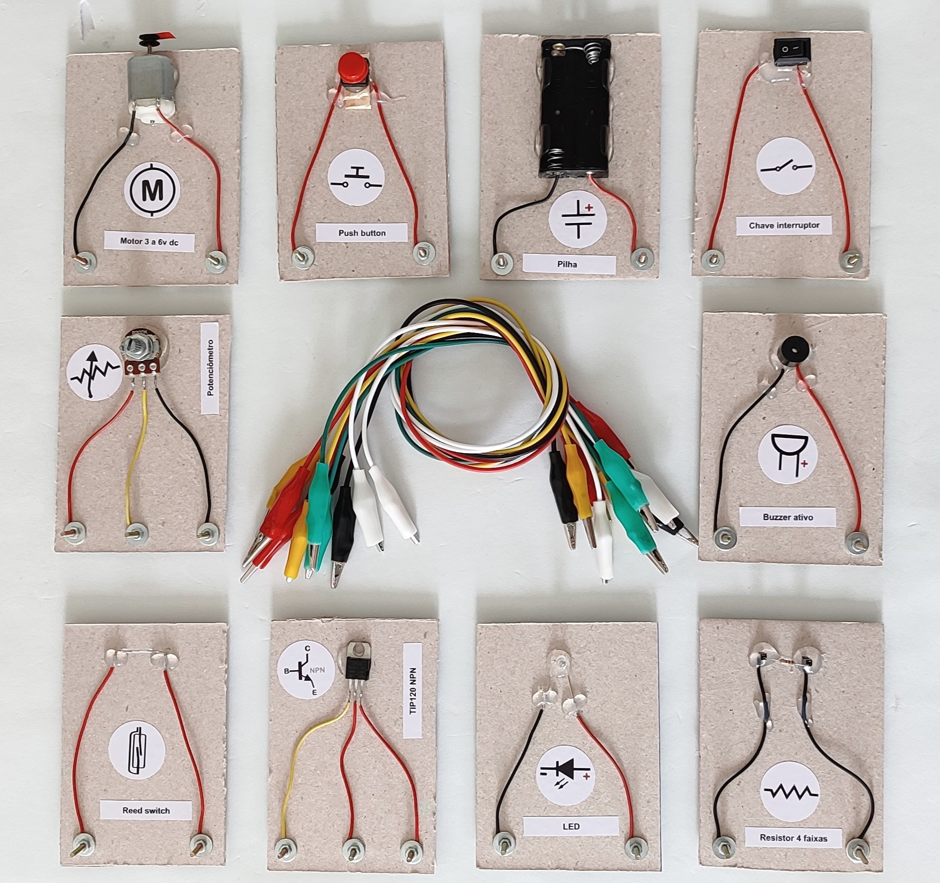 Blocos Para Montagem E Simulação De Circuitos Elétricos Simples Robótica Educacional Brasil 