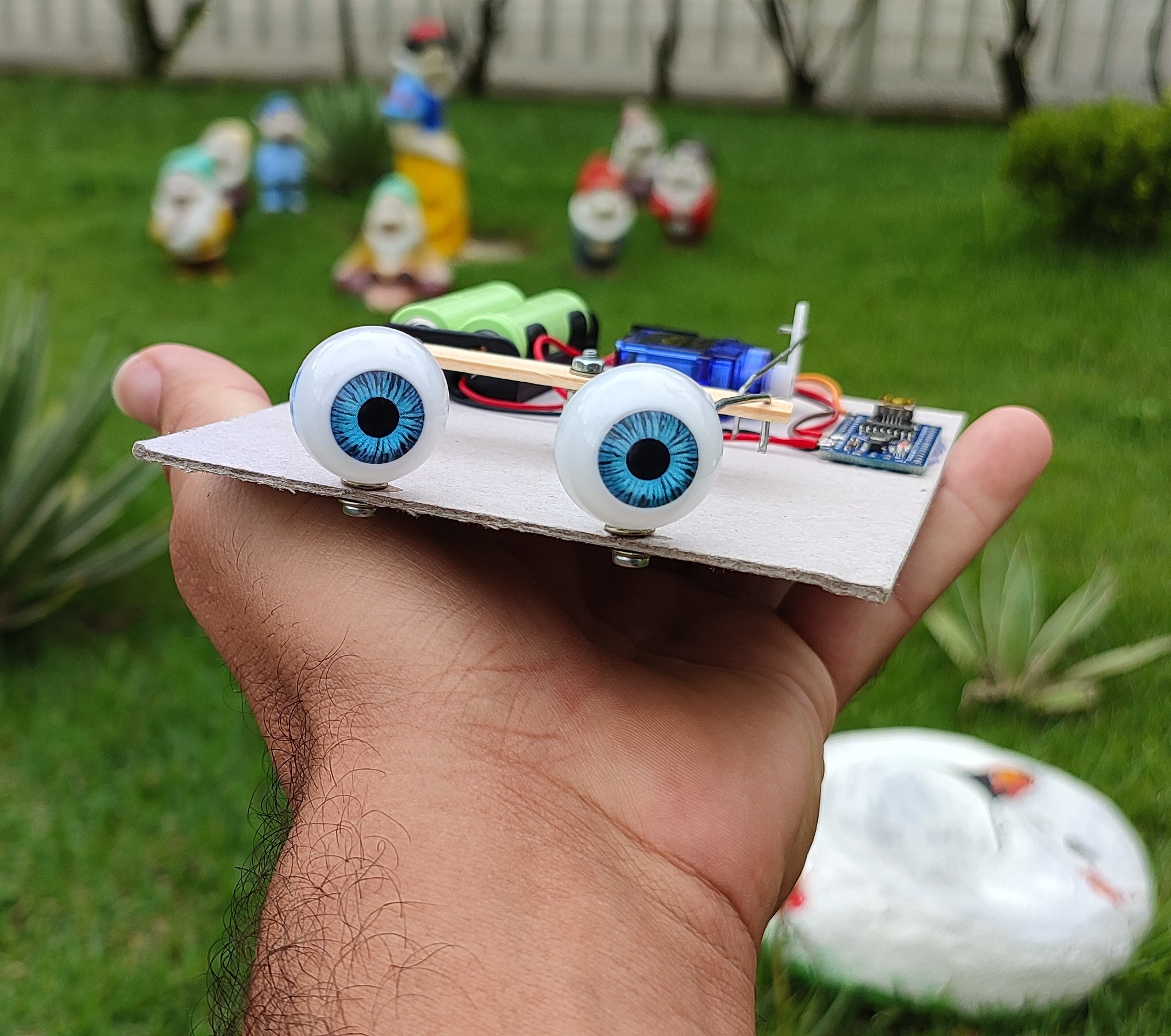 Olhos do Robô Animatronic DIY - Kit Arduino Nano Educação Maker ...