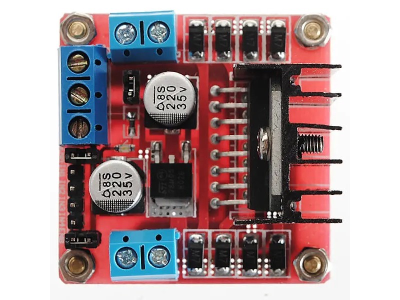 Módulo Ponte H L298N 6-35V Drive de Motor DC com 2 Canais - Robótica ...