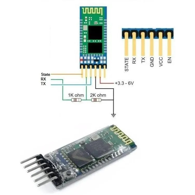 Módulo Bluetooth HC-05 RS232 Master Slave para Arduino - Robótica ...