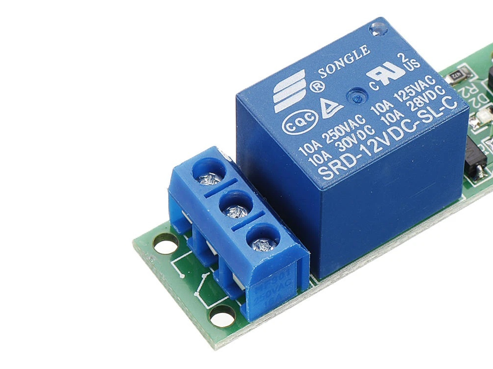 Módulo Relé 1 Canal Led Indicador para Arduino Pic 5V 10A - Robótica ...