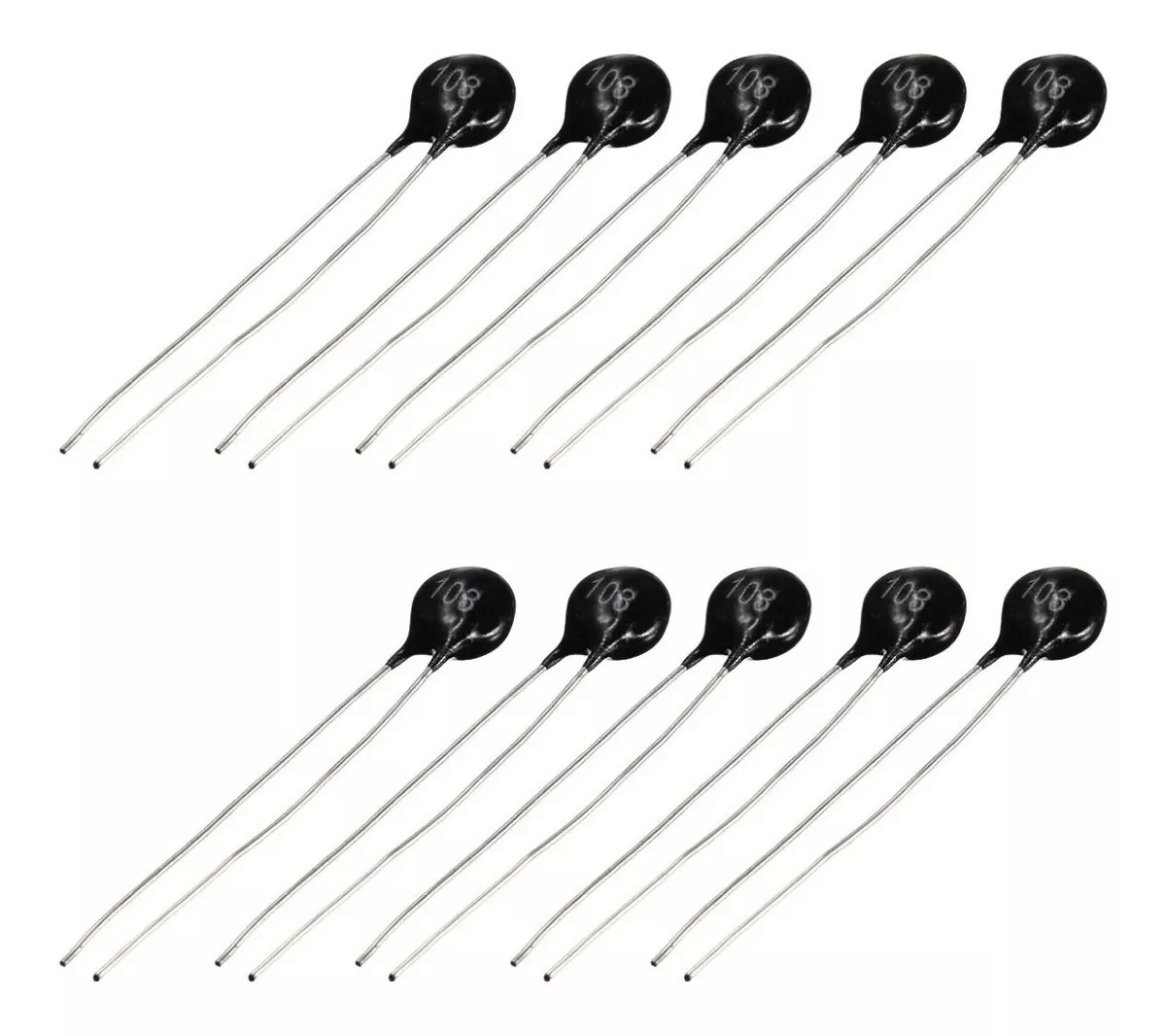 Sensor Temperatura Termistor Ntc Mf52 5mm 10k - Robótica Educacional ...