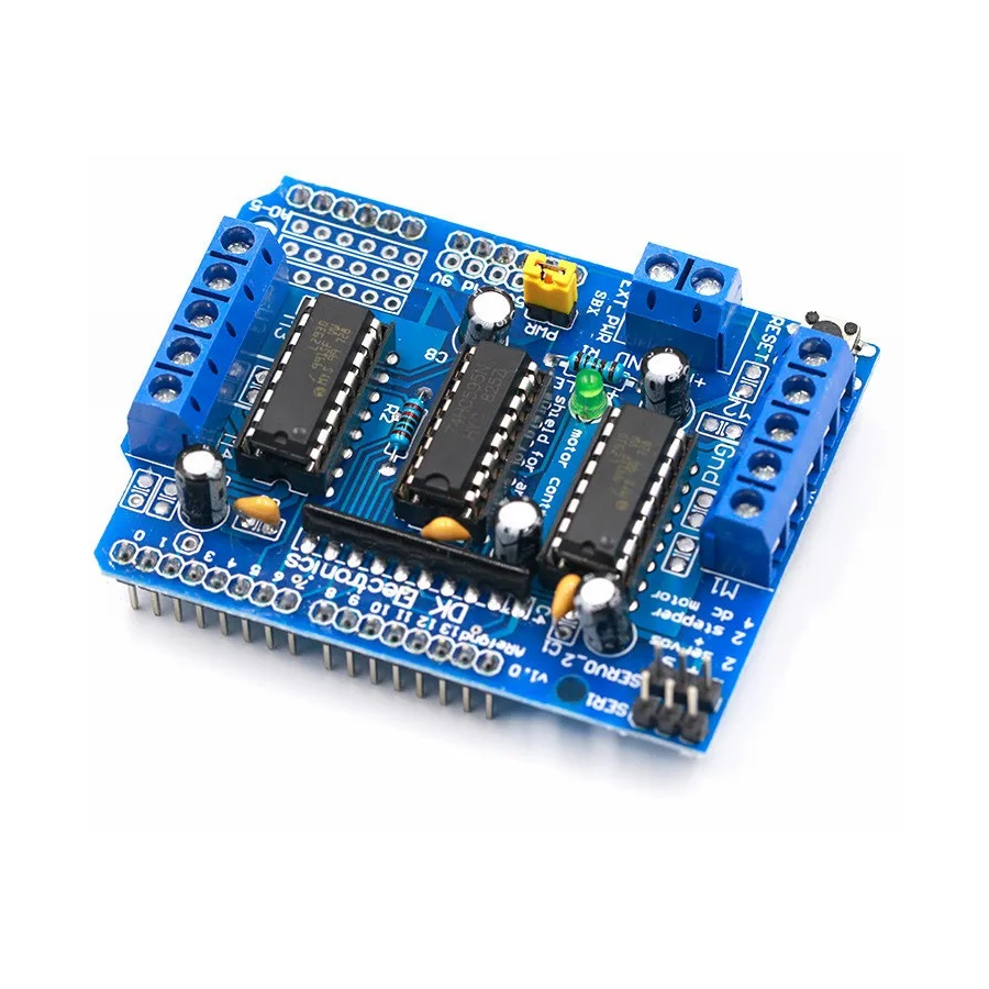 Drive Ponte H L293D driver para motor e Arduino - Robótica Educacional ...