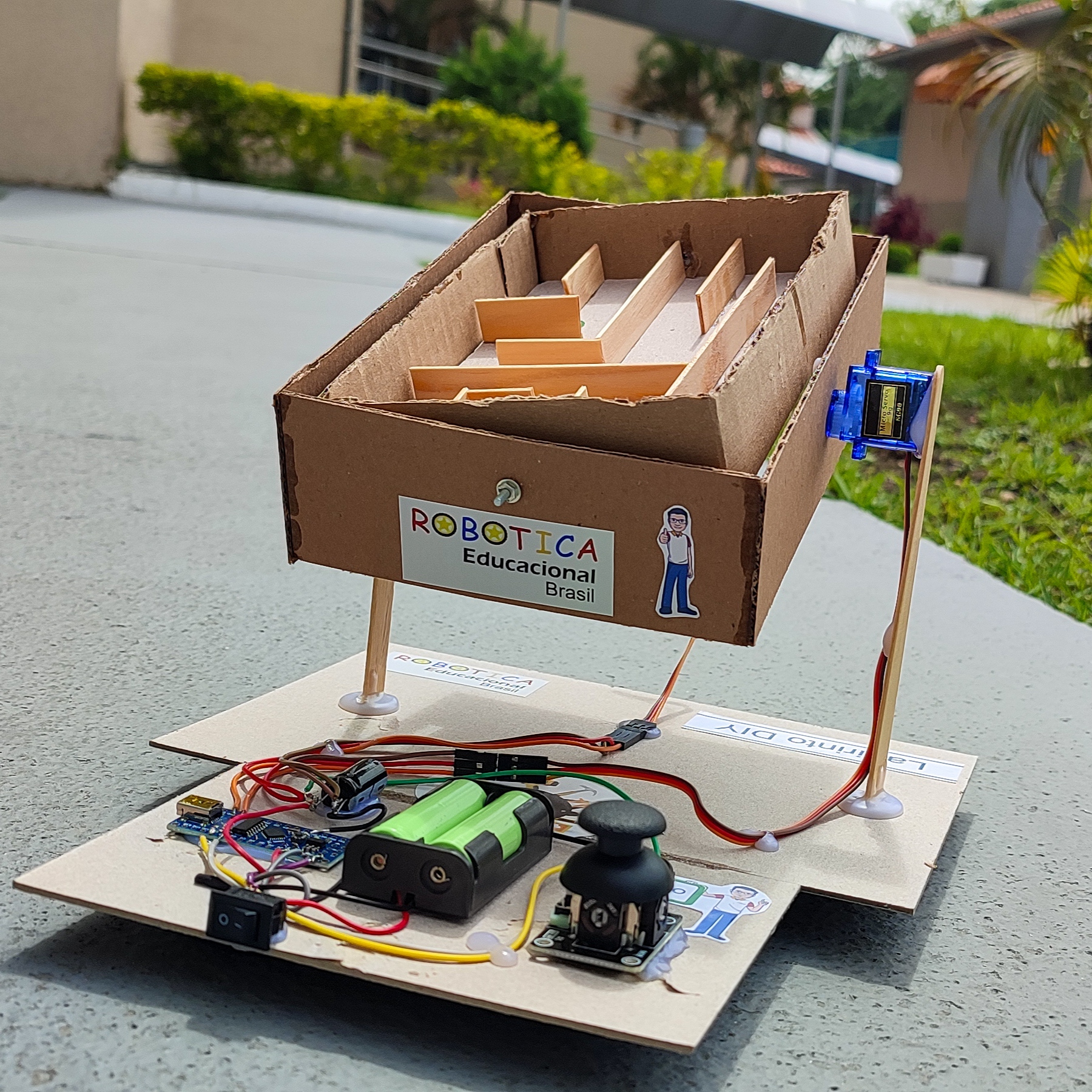 Aprenda Jogo Labirinto v2.0 com Arduino e Joystick - Robótica ...