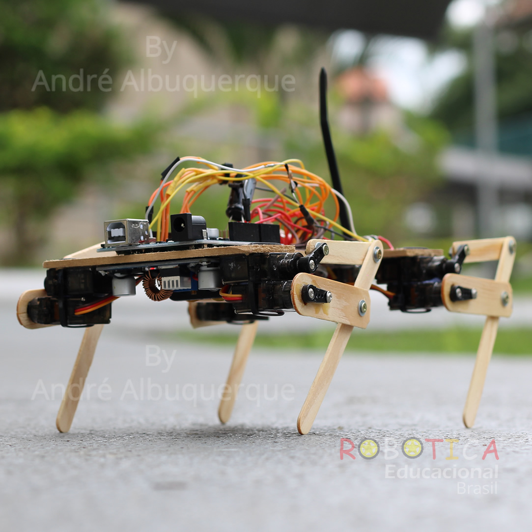 Robodog STEAM – Robô Quadrúpede Educacional com Arduino - Robótica ...