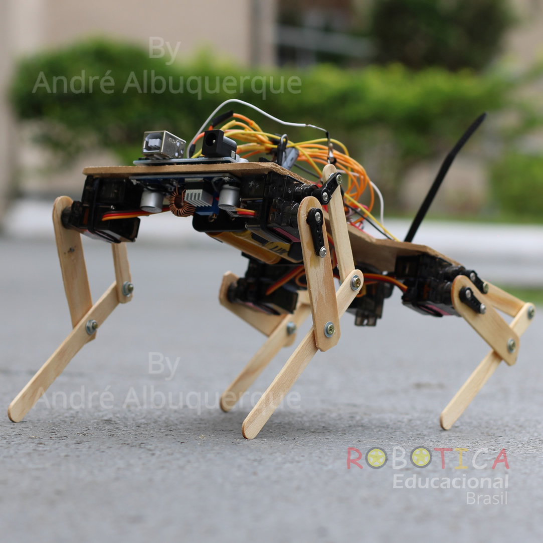 Robodog STEAM – Robô Quadrúpede Educacional com Arduino - Robótica ...