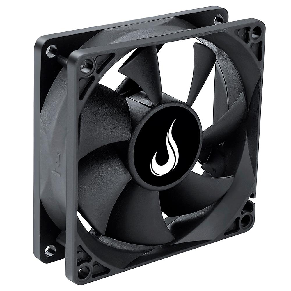 Cooler Fan Rise Mode Black 80mm 12v Preto - RM-BK-02-FB - Level Prime