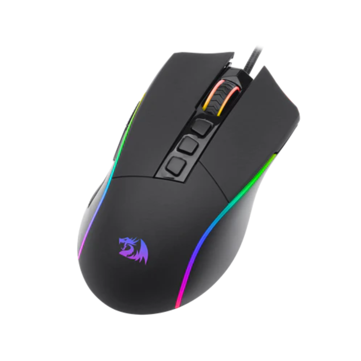 Mouse Gamer Redragon Plank RGB 16000DPI 1000hz Preto - M812-RGB - Level ...