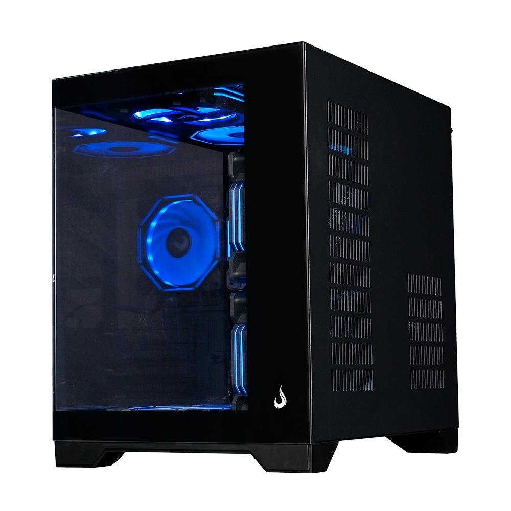 Gabinete Gamer Rise Mode Galaxy Glass M Mini M-ATX Vidro Temperado ...