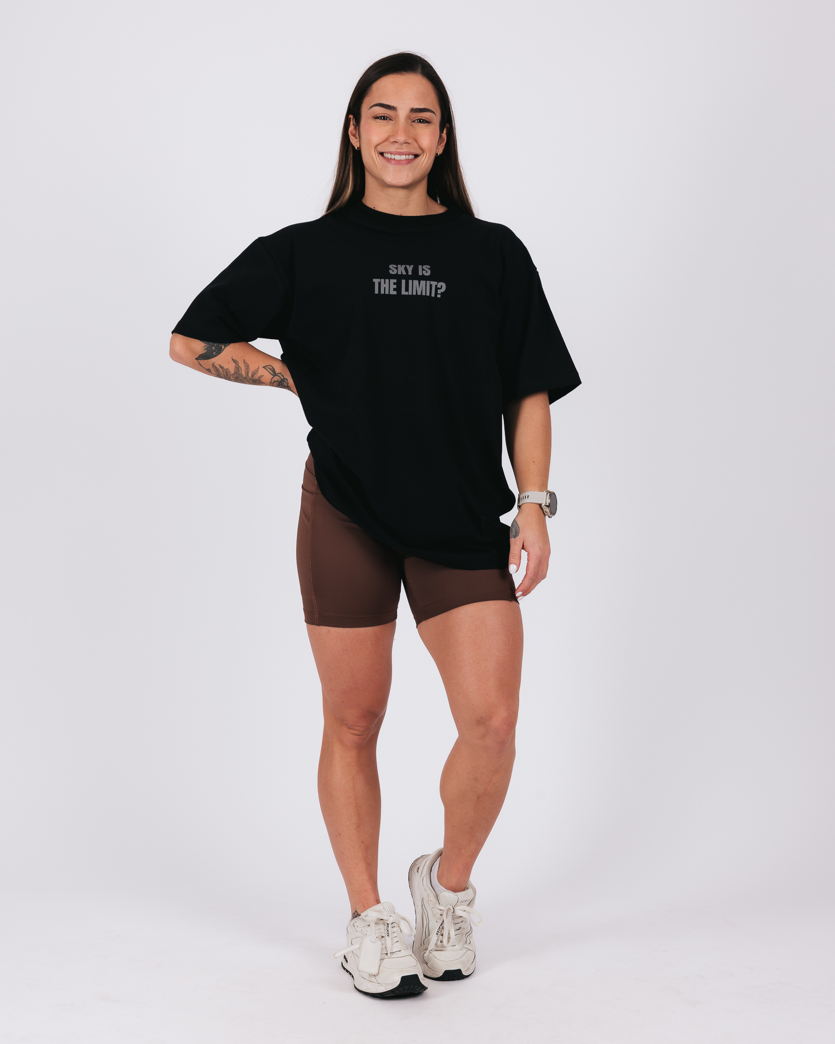 Camiseta Oversized - F*** the Limits - ToolFitness - Acessórios para Crossfit e LPO