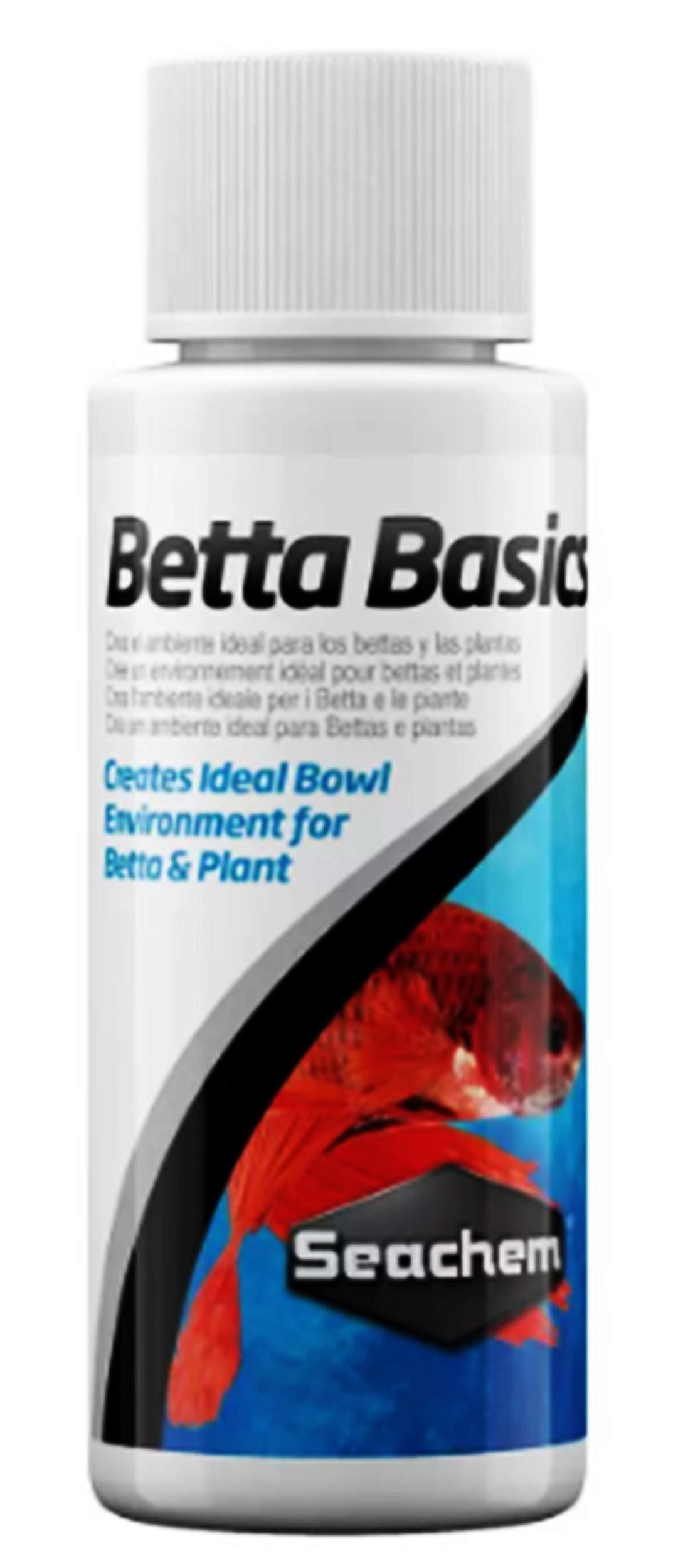 Condicionador Betta Basics Seachem P/peixes Bettas 60 Ml - Barbusfish
