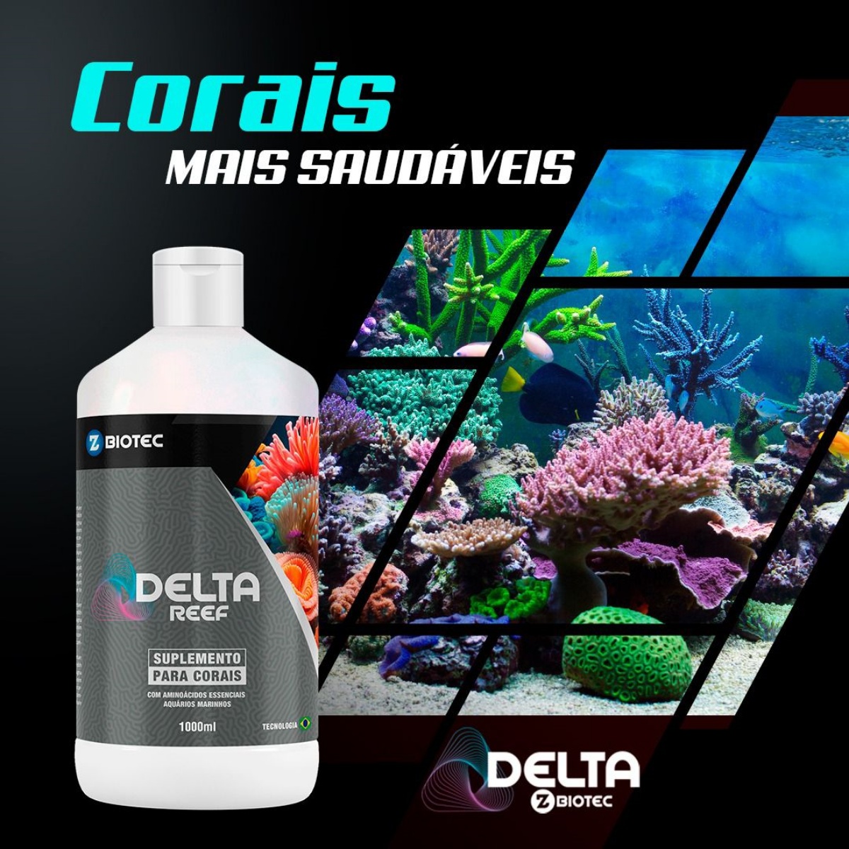 Delta Reef Suplemento de Aminoácidos P/Corais 60 ml - Barbusfish