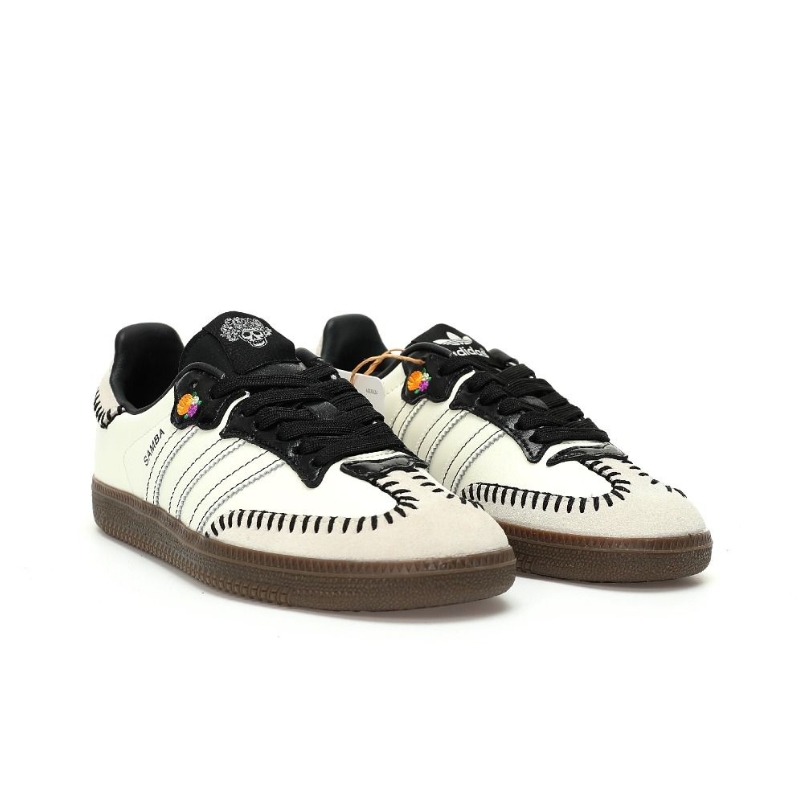 Pronta entrega - Tênis Adidas Samba OG Dia de Muertos Pack Off White ...