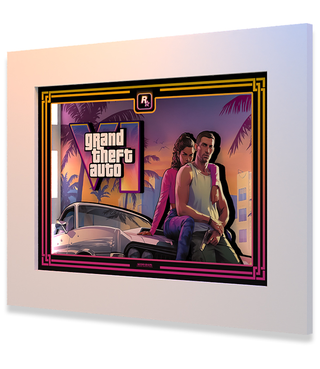 Quadro 45x32 Grand Theft Auto: VI - Horizon - Quadros personalizados