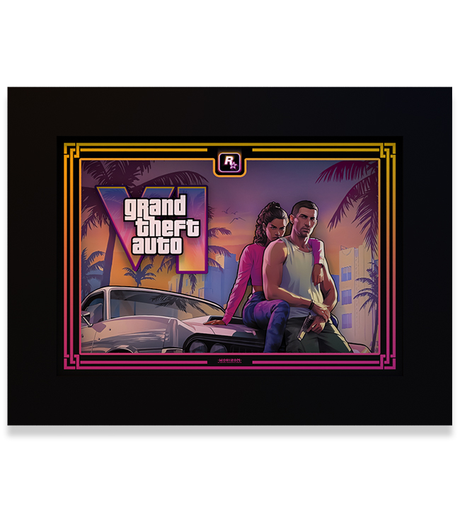 Quadro 45x32 Grand Theft Auto: VI - Horizon - Quadros personalizados