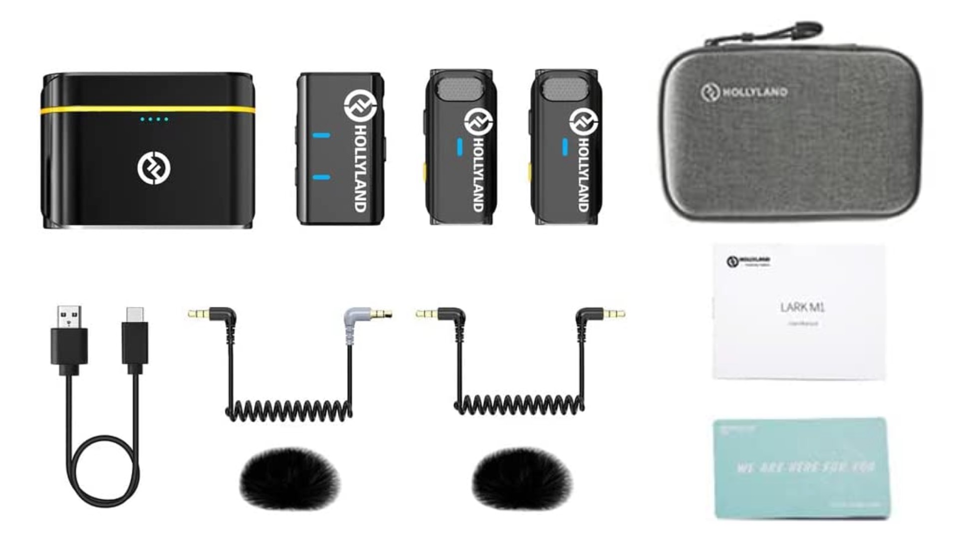 Hollyland Microfone LARK M1 Duo - Seegma Store | Os melhores ...