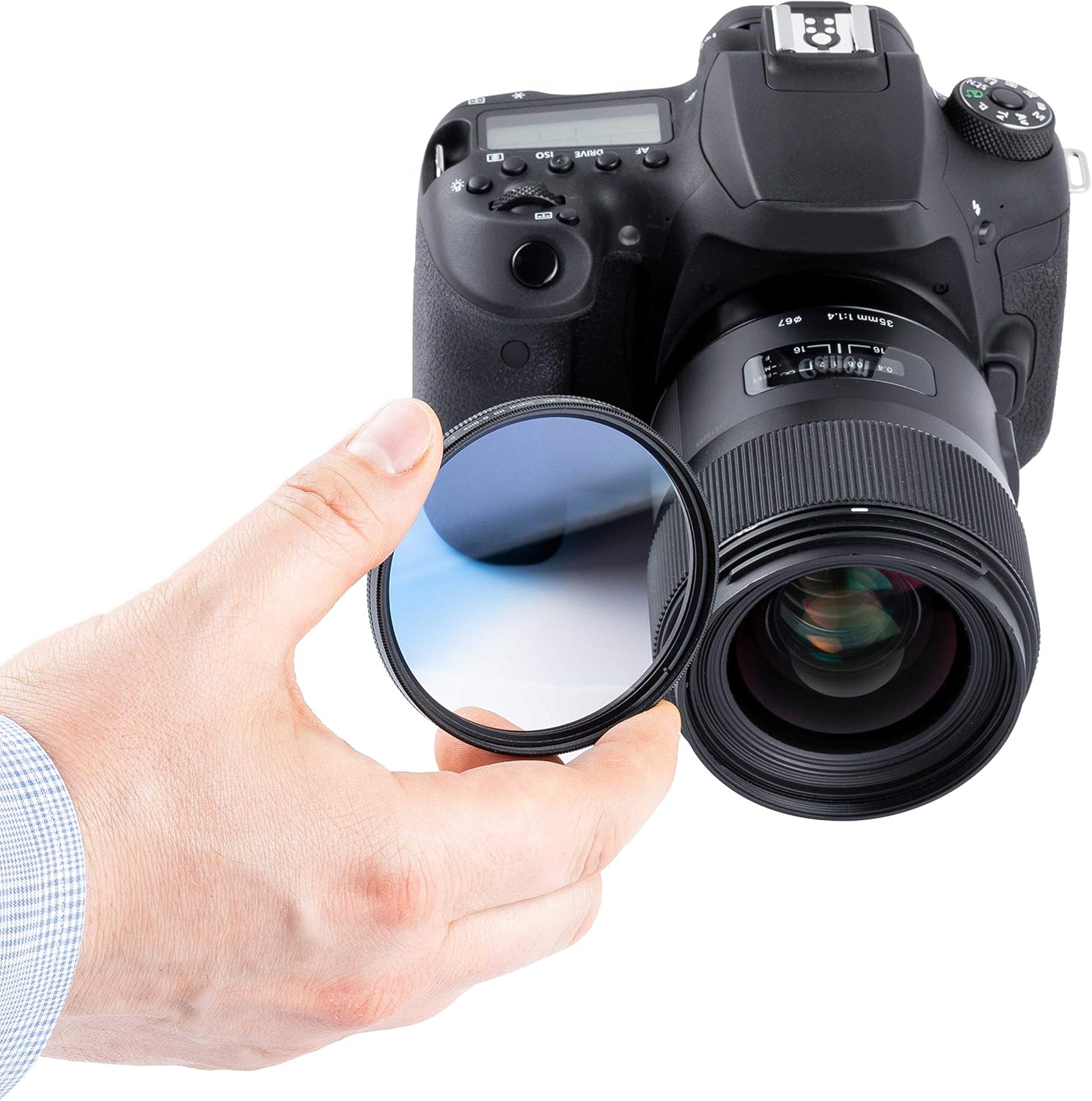 Kit de Filtros Ultimaxx 62mm Cor gradual (Laranja, Amarelo, Azul, Roxo ...