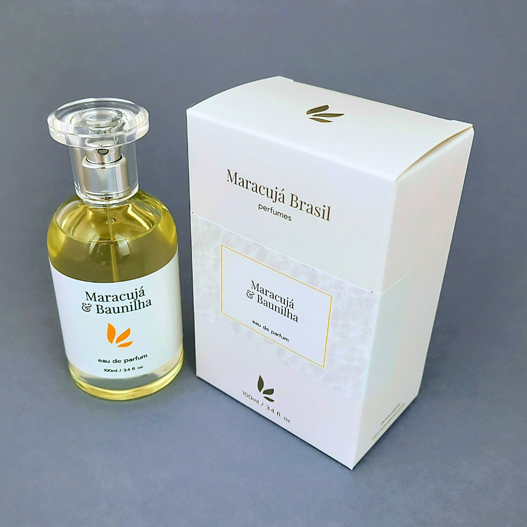 Eau de Parfum Maracujá & Baunilha 100ml - Maracujá Brasil Perfumes