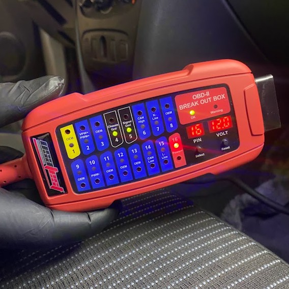 Plataforma De Teste Obd2 Breakout Box Usatest USA-685 - Loja Virtual ...