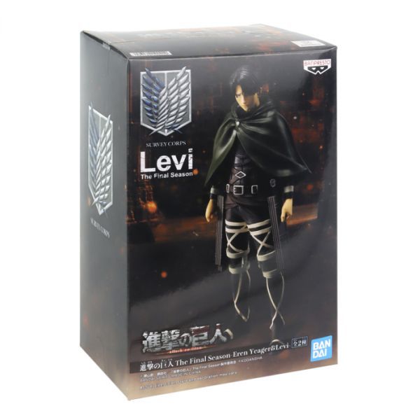 Attack on Titan the Final Season Levi 19022 Bandai - The Originals