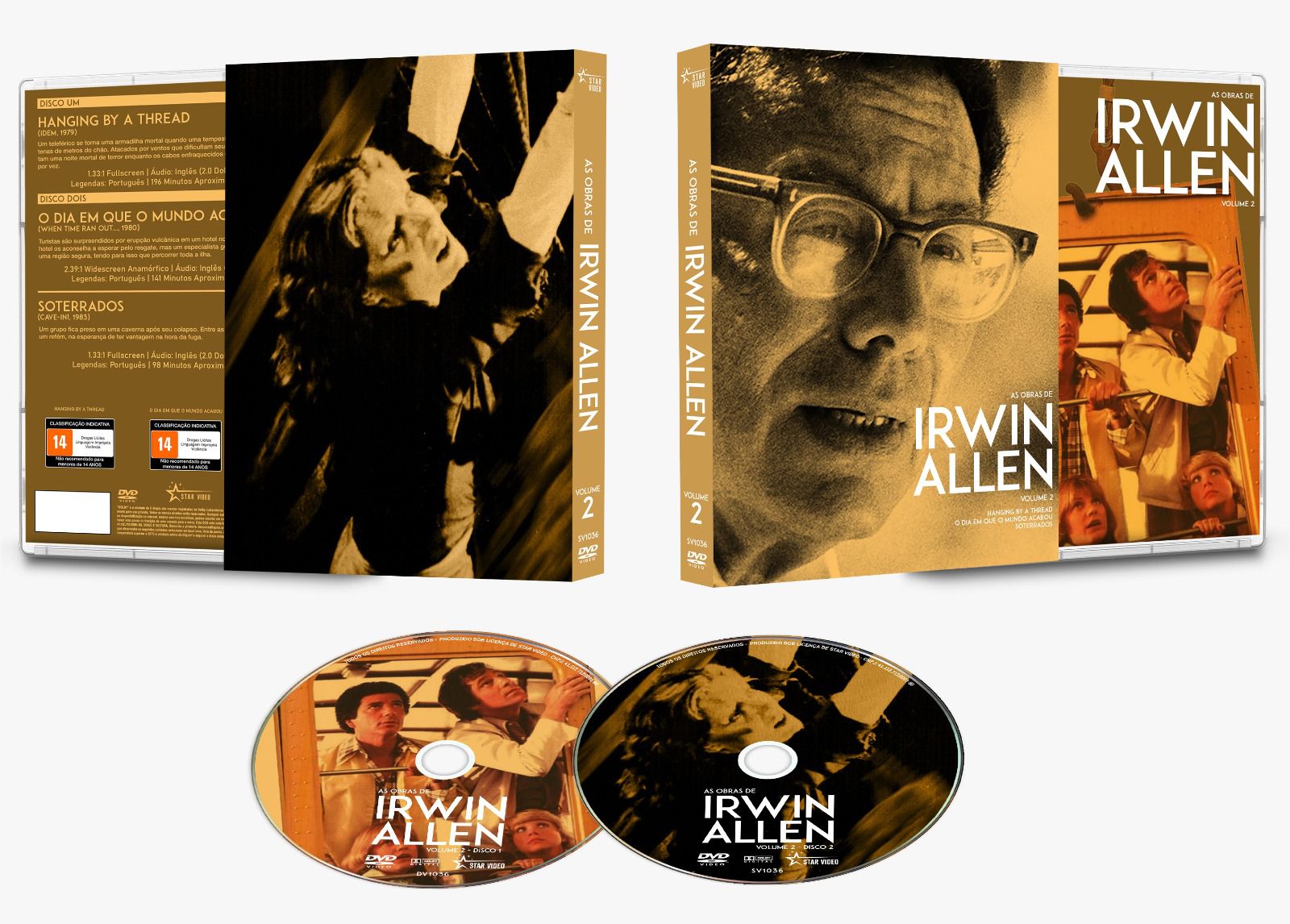DVD Coleção As Obras de Irwin Allen – vol 1,2,3 - The Originals