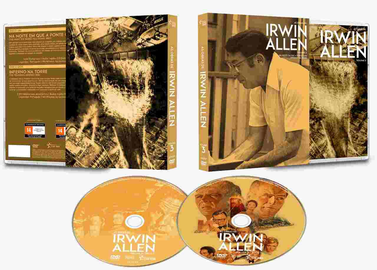 DVD Coleção As Obras de Irwin Allen – vol 1,2,3 - The Originals