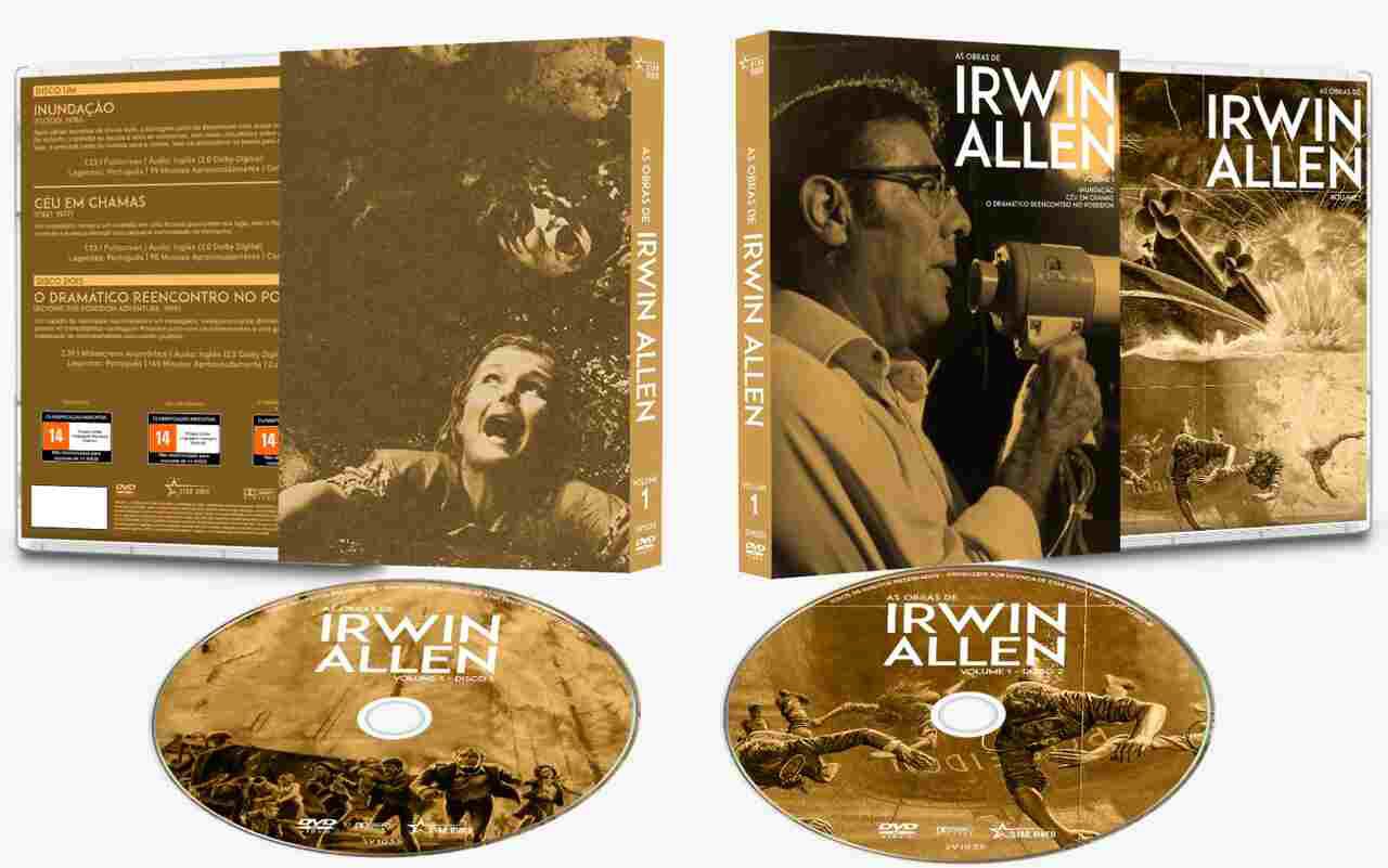 DVD Coleção As Obras de Irwin Allen – vol 1,2,3 - The Originals