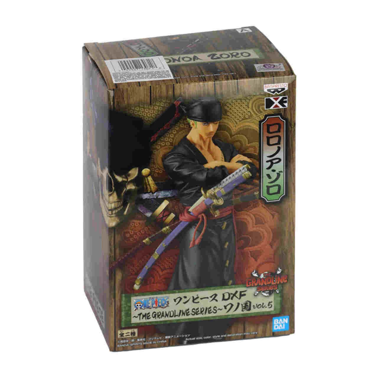 One Piece Roronoa Zoro Dxf Saga Wano 18858 Bandai - The Originals