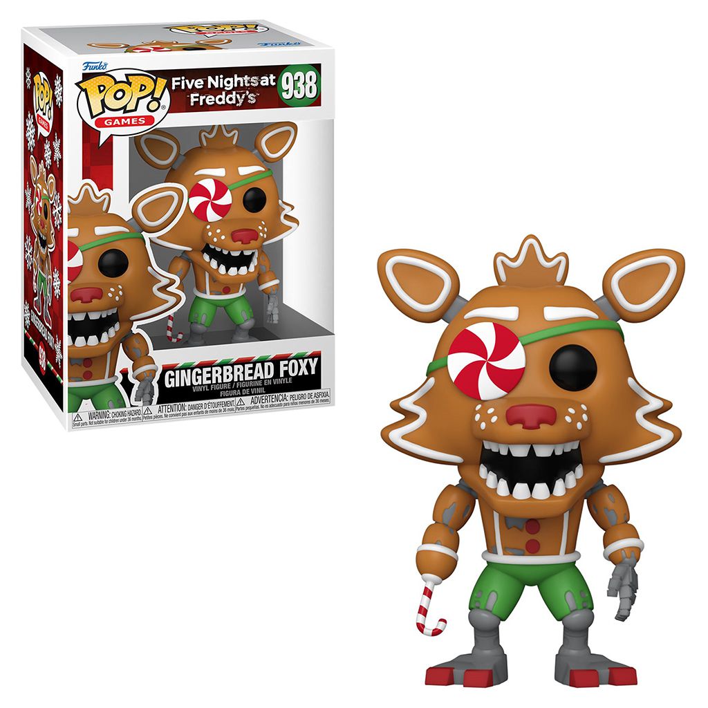 Funko Pop! Games Five Nights At Freddys Gingerbread Foxy 938 - The ...