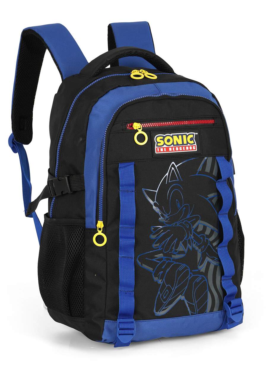 Mochila De Costas Sonic The Hedgehog Azul Luxcel - The Originals
