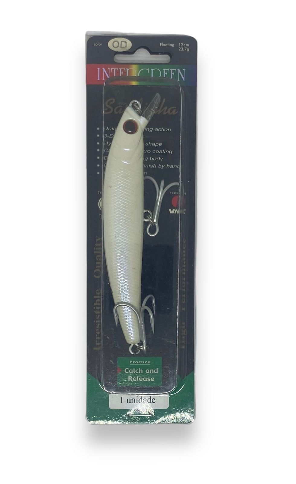 Isca artificial Intergreen Sardinha 12 Cm 23.7 g Cor: OD - Martinelli Pesca e Náutica - As ...