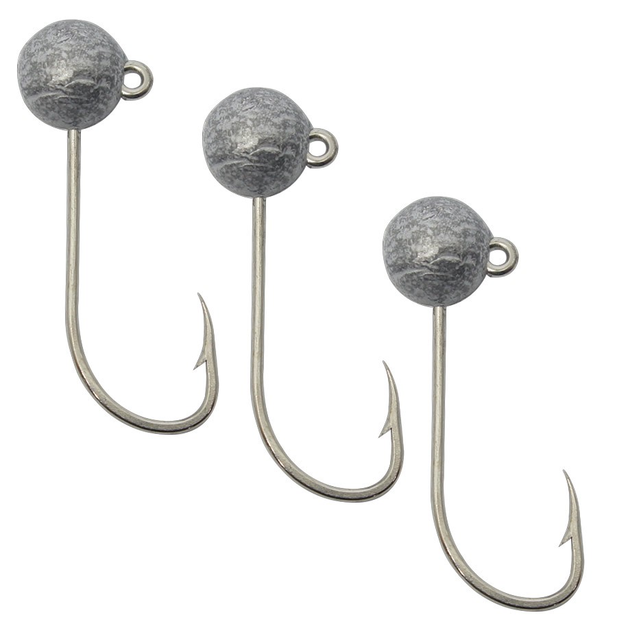 Isca Lizard Jig Head 635 nickel 3/0 10gr c/ 3 unid JHL635N3-10 ...