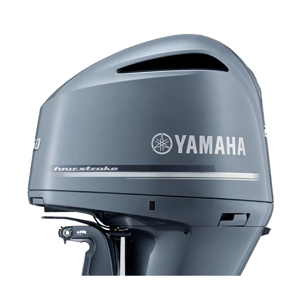 Motor de Popa Yamaha 250 HP 4 Tempos LETX Cinza 25" Pol. Elétrico com ...
