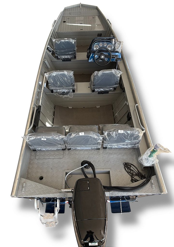 Barco Martinelli Dream Bass 6.0 Expedition+ Tohatsu 60 hp 4T Part ...