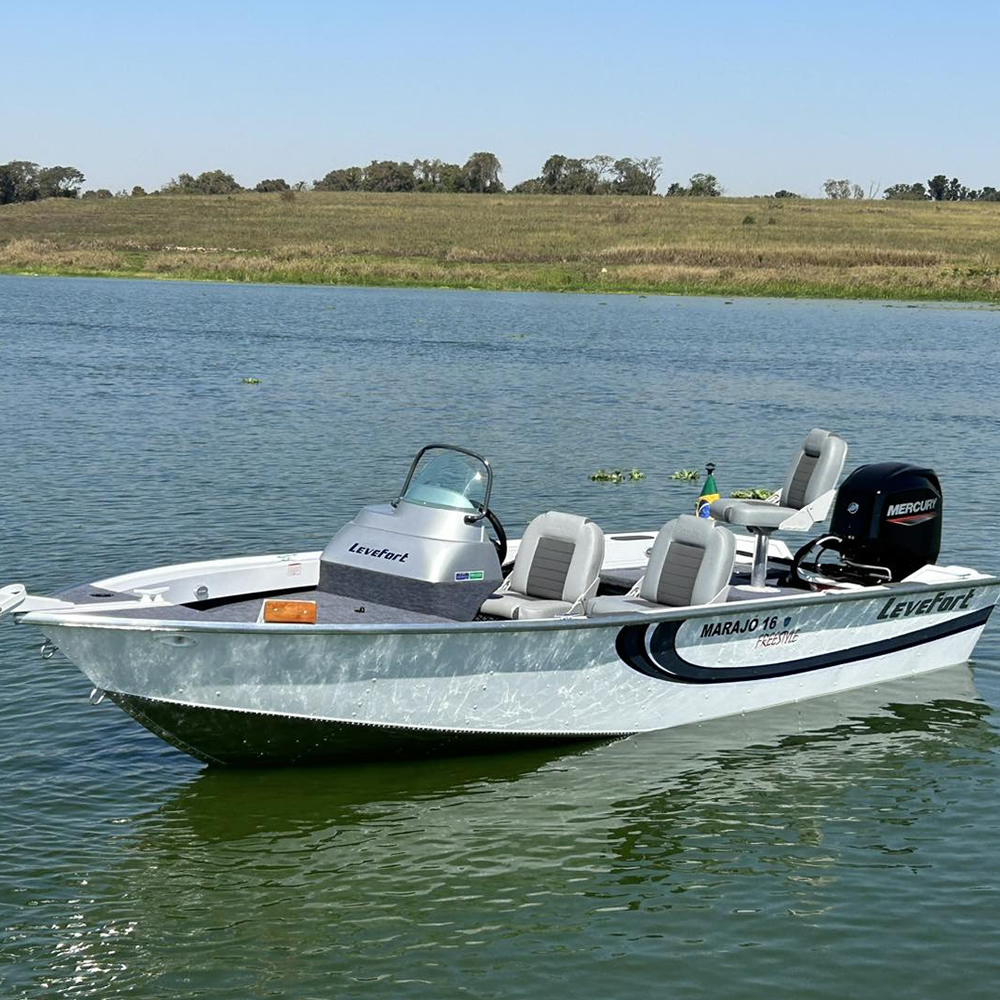 Barco Levefort Marajó 16 Freestyle Special Series + Mercury 60 HP 4T ...