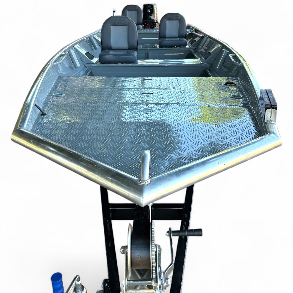 Barco de alumínio Martinelli X-Boat 6.0 Soldado + Mercury 60 HP 4 ...