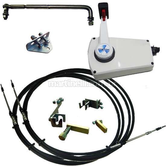 Kit lancha para Mercury 25/30 Sea Pro e barco de 5/6 metros - Painel de ...