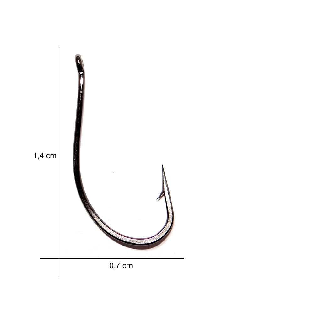 Anzol Marine Sports Super Maruseigo Black n. 08 com 50 un. - Martinelli Pesca e Náutica - As ...