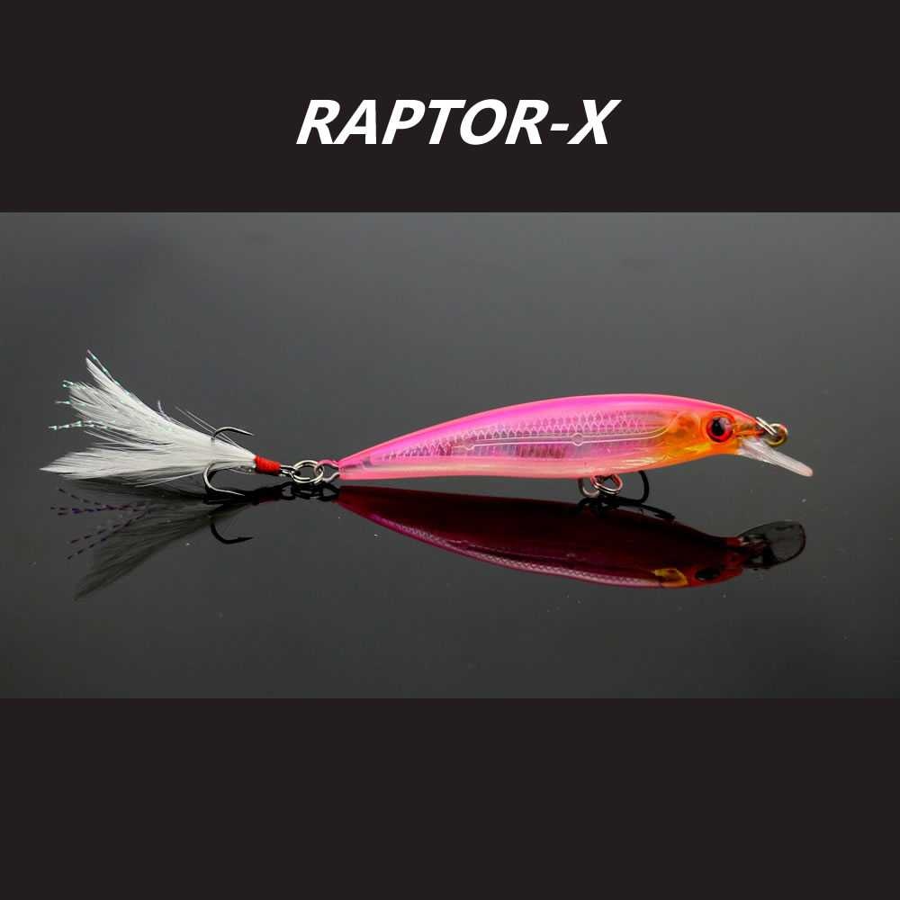 Isca artificial Action Raptor-X 85 cor: 5 Rosa - Martinelli Pesca e ...